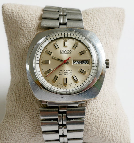 Lanco Swiss automatic day date - Gem