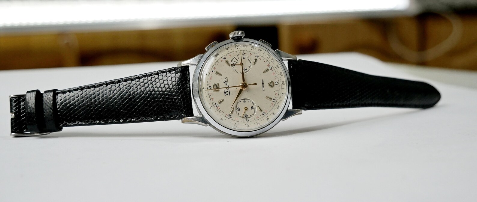 Mondia Chronograph Valjoux 22 Big Case - Etsy