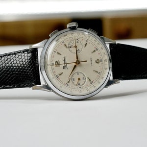 Mondia Chronograph Valjoux 22 Big Case - Etsy