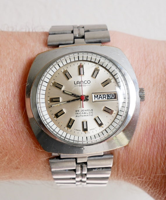 Lanco Swiss automatic day date - Gem