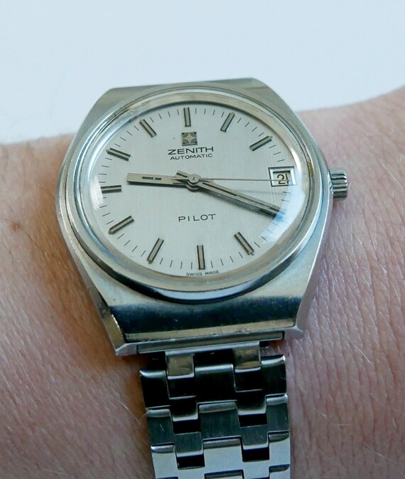 Zenith PILOT automatic 2562 PC original bracelet - Gem