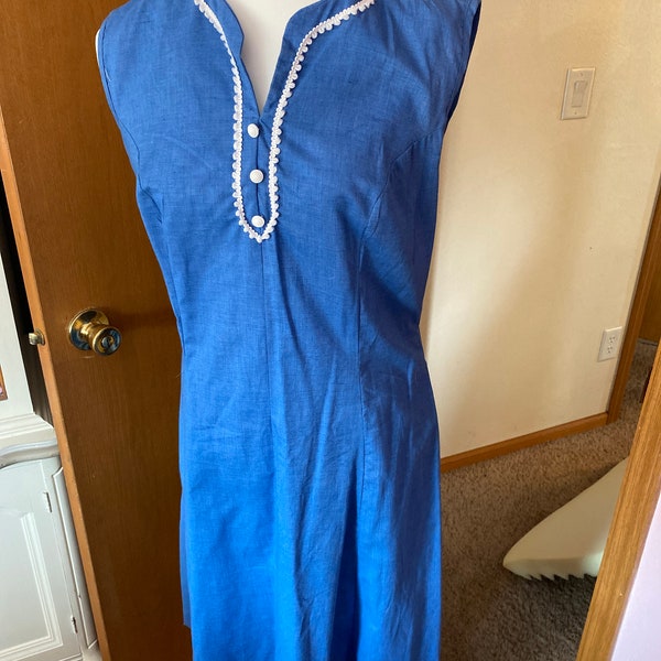 Dress With Rick Rack - Etsy