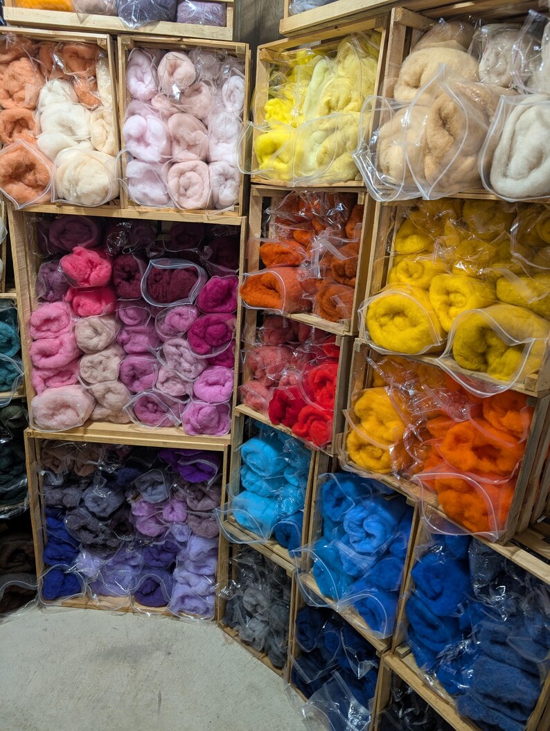 Powder Carded Wool Batt - Etsy