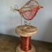 Miniature Wire Robin Sculpture - Wire Robin - Robin in Wire - Etsy UK