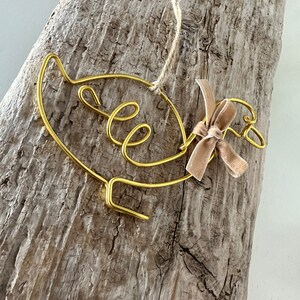 Handmade Wire Duck Christmas Duck Decorative Duck Hanging Duck Wedding ...