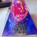 Flower Resin Pyramid Light, Epoxy Rose Pyramid, Resin Night Light - Etsy