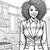 Black Women Coloring Sheet Real Estate Professional - Etsy