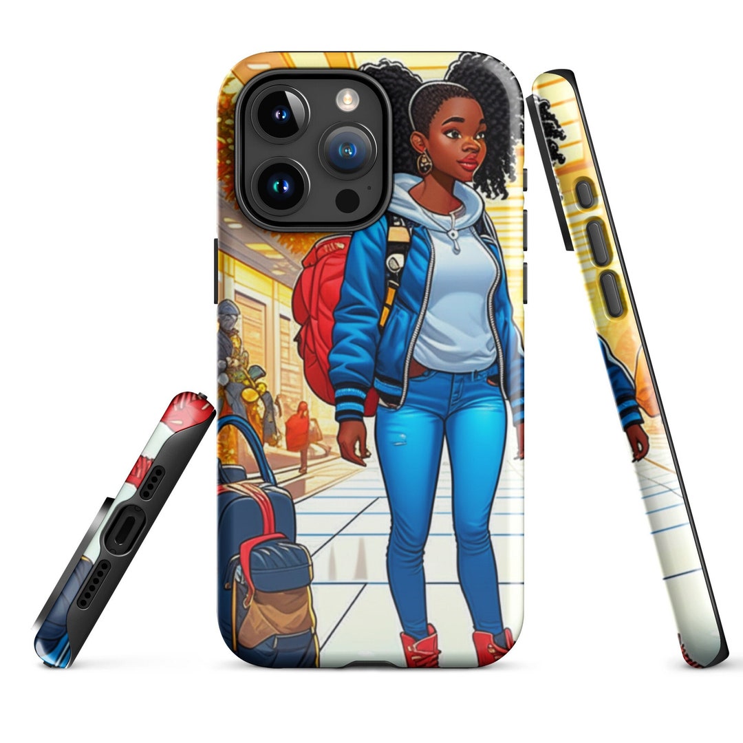 Grab Your Passport and Our Tough Case Black Brown Girl Magic Iphone ...