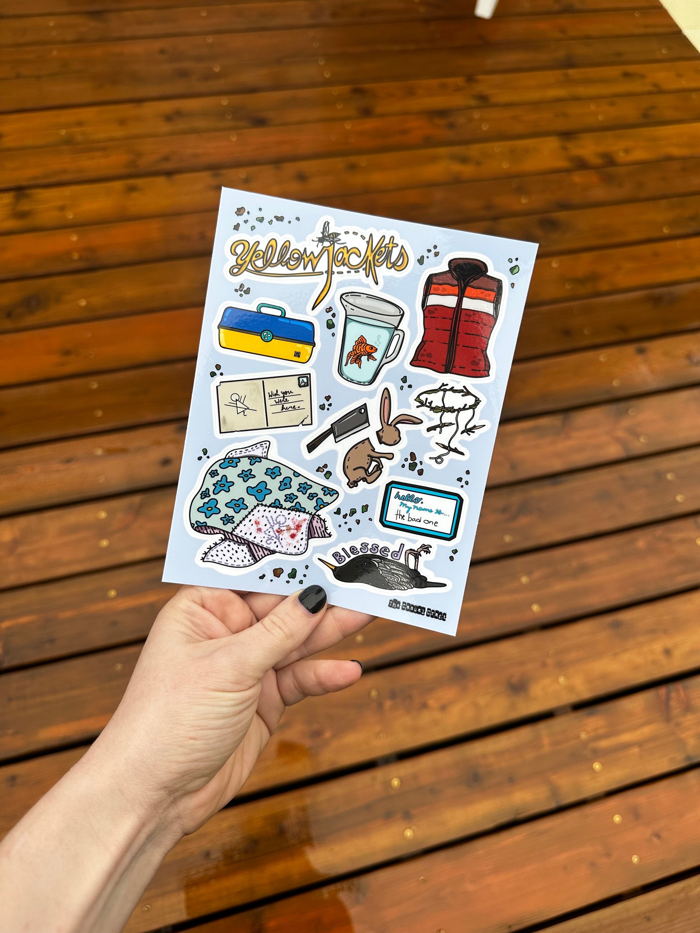 Yellowjackets Sticker Sheet #1 - Etsy