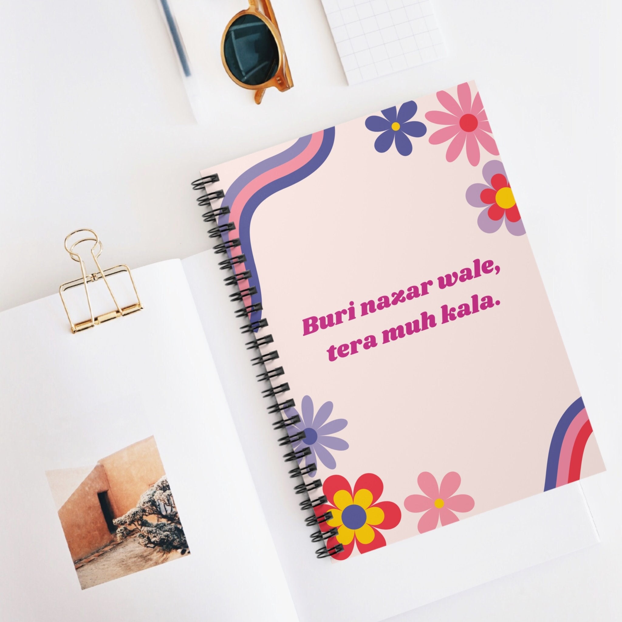 Desi Notebook Bollywood Inspired Journal, Indian Desi Journal,desi ...