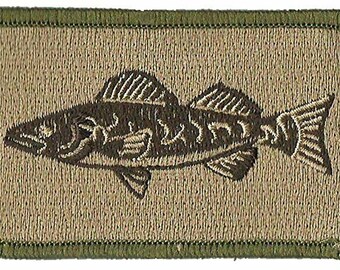 Walleye Patch - Etsy