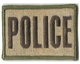 Police Patch Velcro - Etsy
