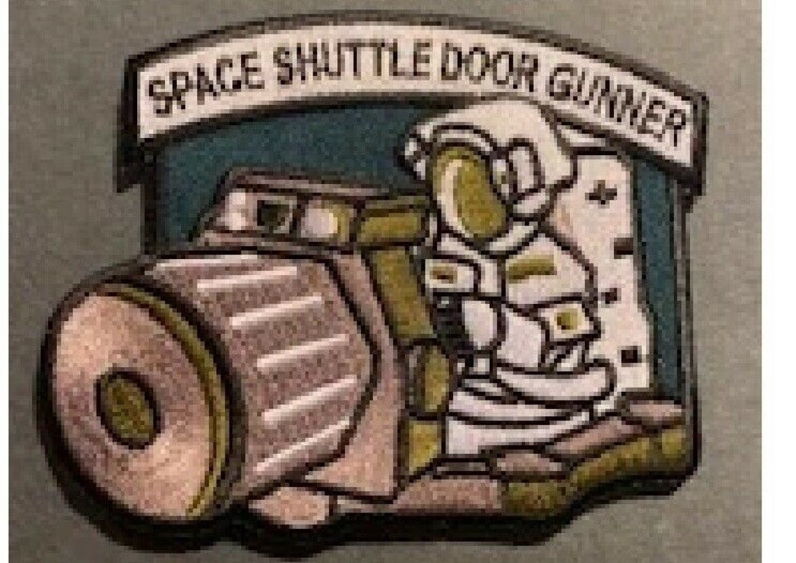 Space Force Door Gunner Morale Patch 3.25 Sized | Etsy