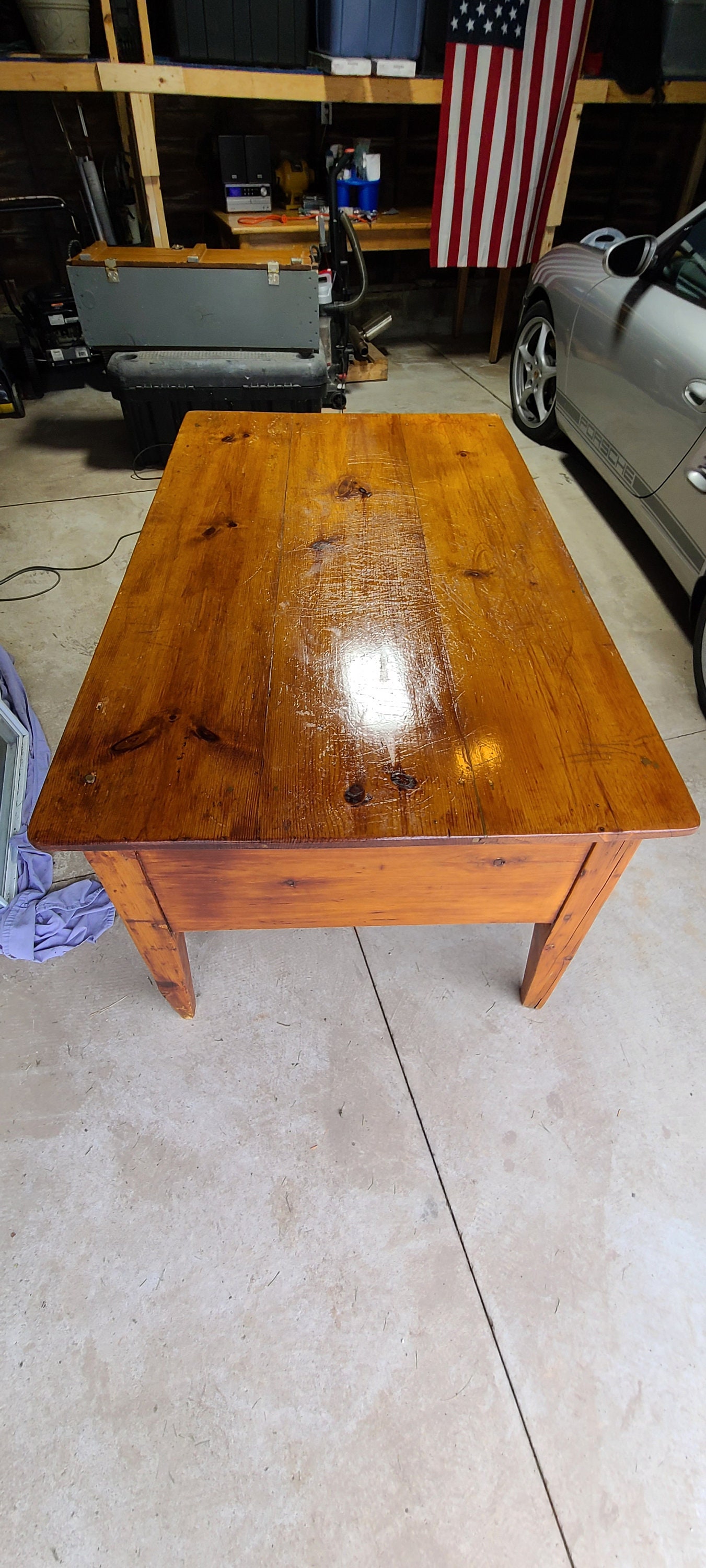 Primitive American Original Farm Harvest Table 3 Board - Etsy