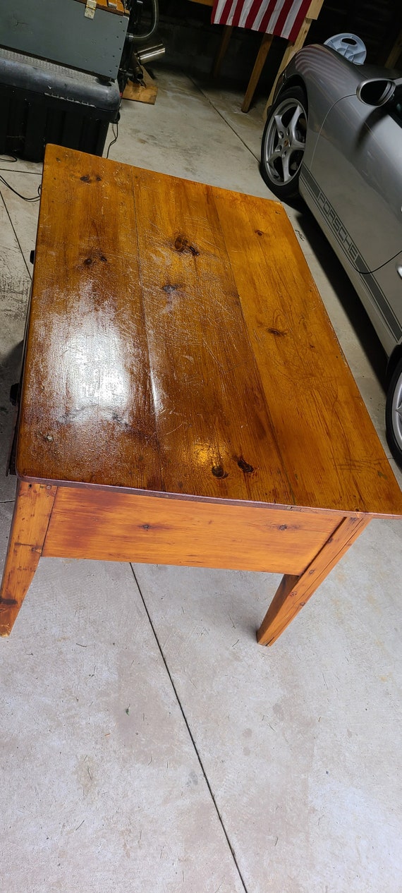 Primitive American Original Farm Harvest Table 3 Board - Etsy