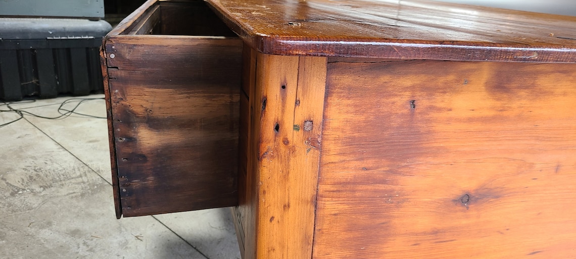 Primitive American Original Farm Harvest Table 3 Board - Etsy