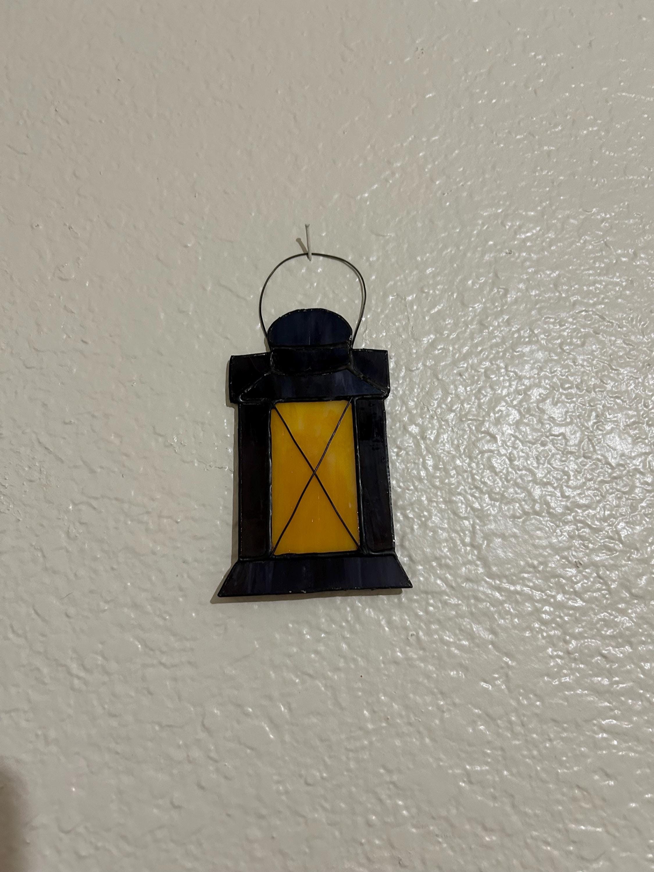 Stained Glass Lantern - Etsy