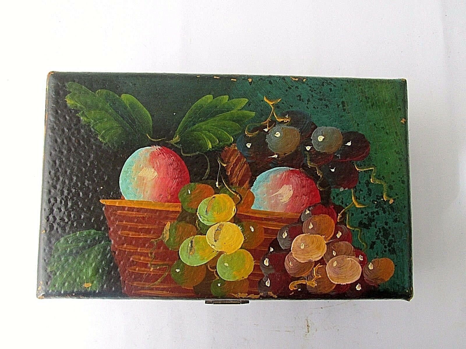 Vintage Russian Soviet Hand-painted Wooden Box - Etsy