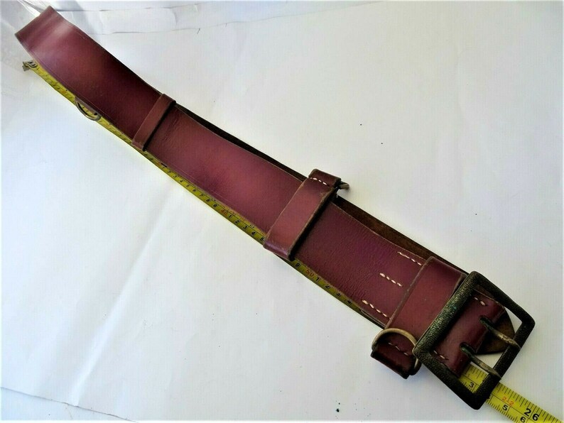 German Officer Luger P08 Holster Leather Belt and Strap Fb13 - Etsy