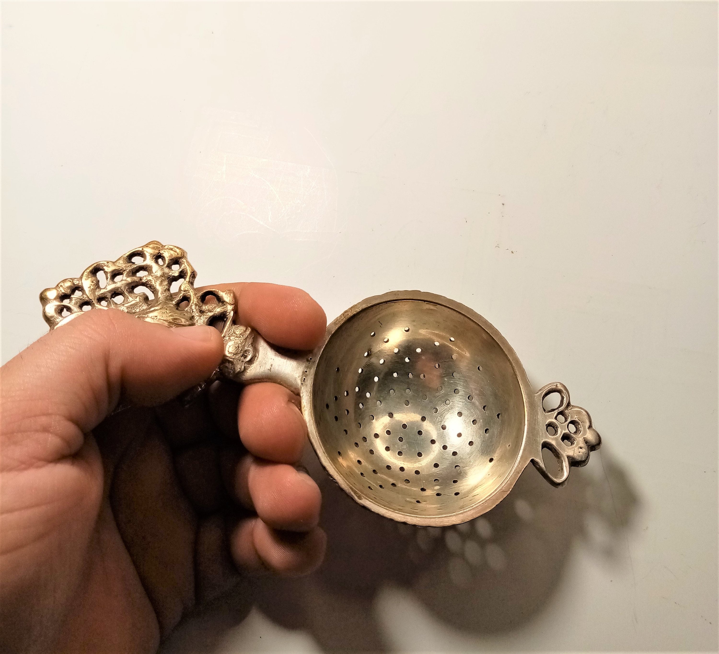 Retro, Antique, Metal Strainer Early XX C. - Etsy