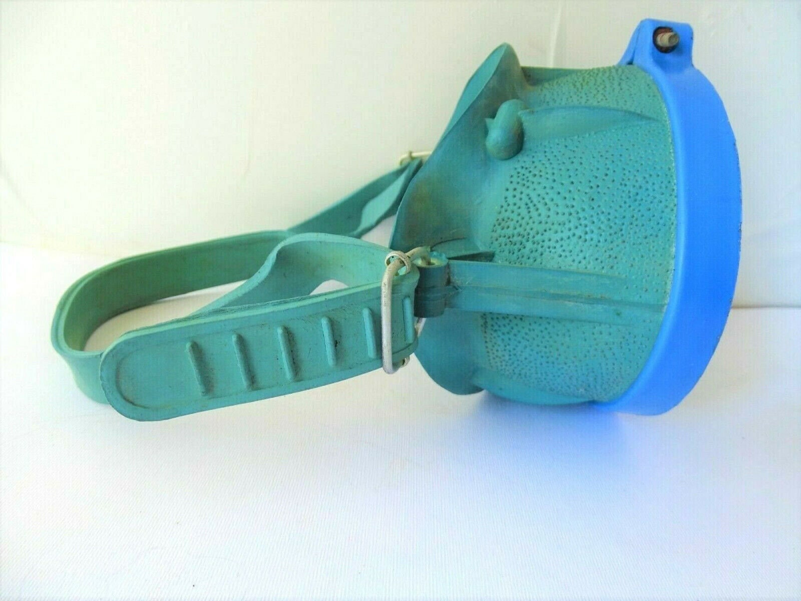 Antique Scuba Mask,vintage Rubber Mask, Retro Swimming Mask, Green ...