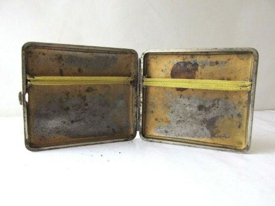1930s Rare Antique Art Deco Amber Bakelite Celluloid Cigarette Case ...