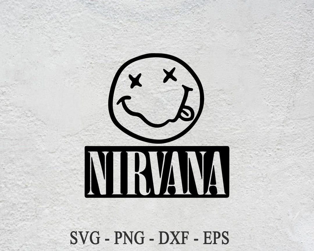 NIRVANA SVG. Digital Download for Cricut - Etsy