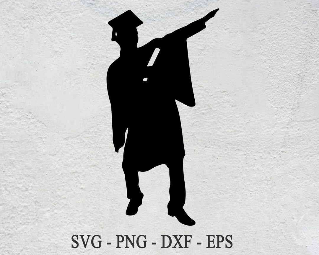 Graduate Silhouette SVG Graduation Svg, Graduation Bundle Graduate ...