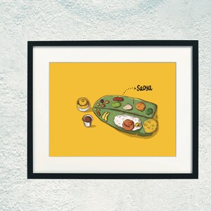 Sadya - Kerala Food - Indian Food Art - Banana Leaf Food Art - Recipe ...