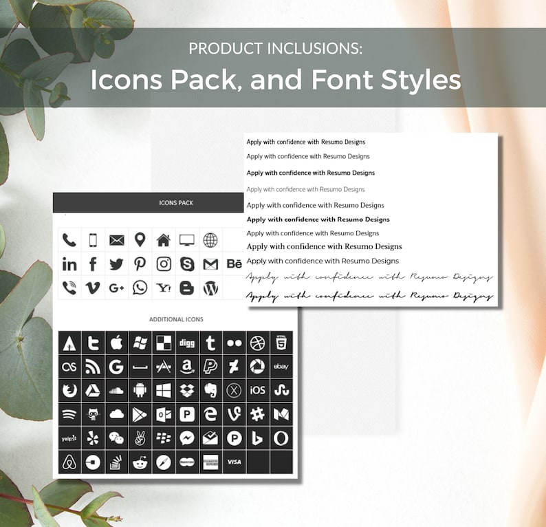 ATS Friendly Resume Template, ATS Compatible Resume, Instant Download ...