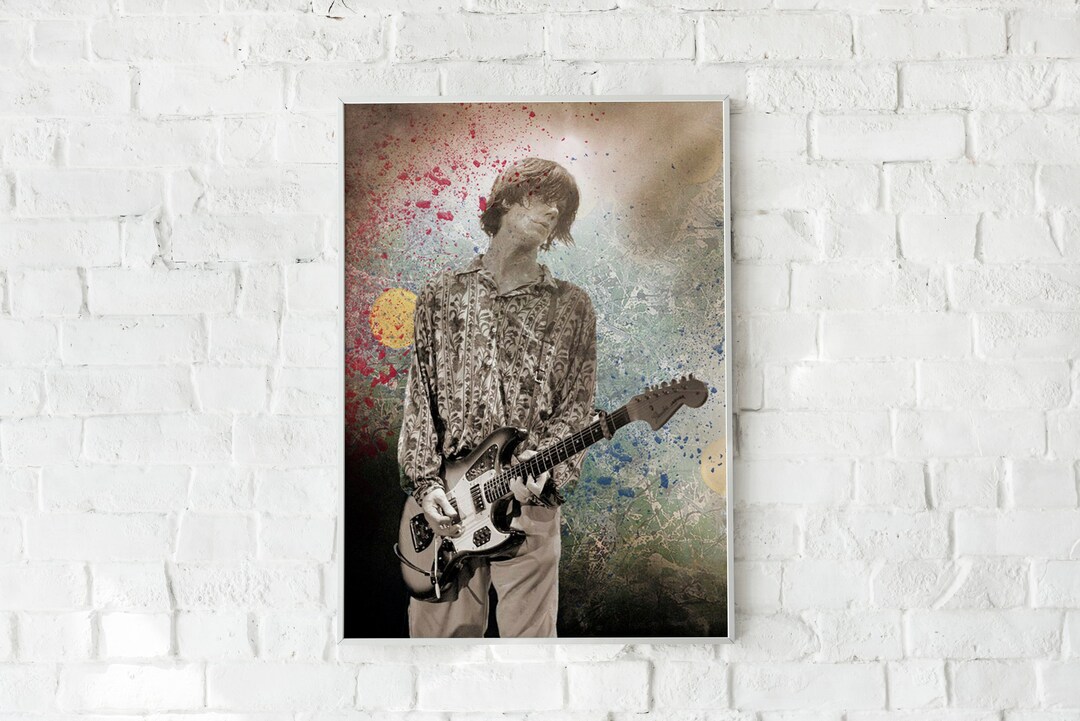 John Squire Stone Roses Print - Etsy UK