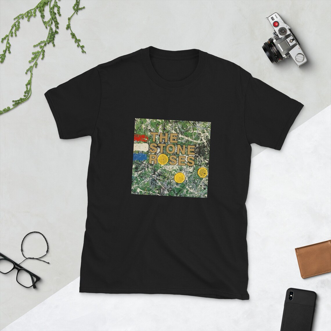 Stone Roses Debut Album Illustration Jackson Pollock Inspired John ...