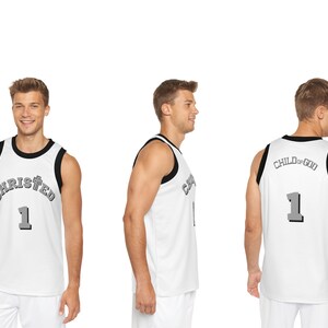 Christed Child of God Unisex Basketball Jersey, Identity in Christ ...