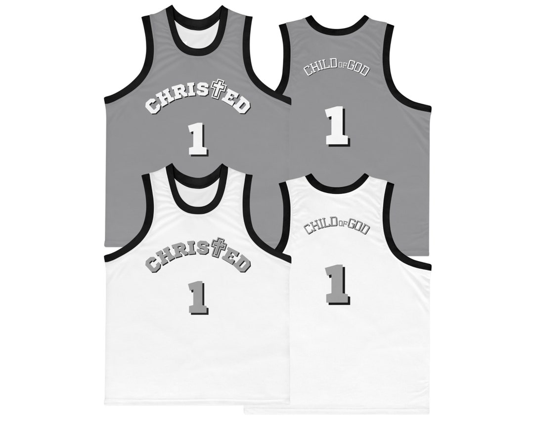 Christed Child of God Unisex Basketball Jersey, Identity in Christ ...