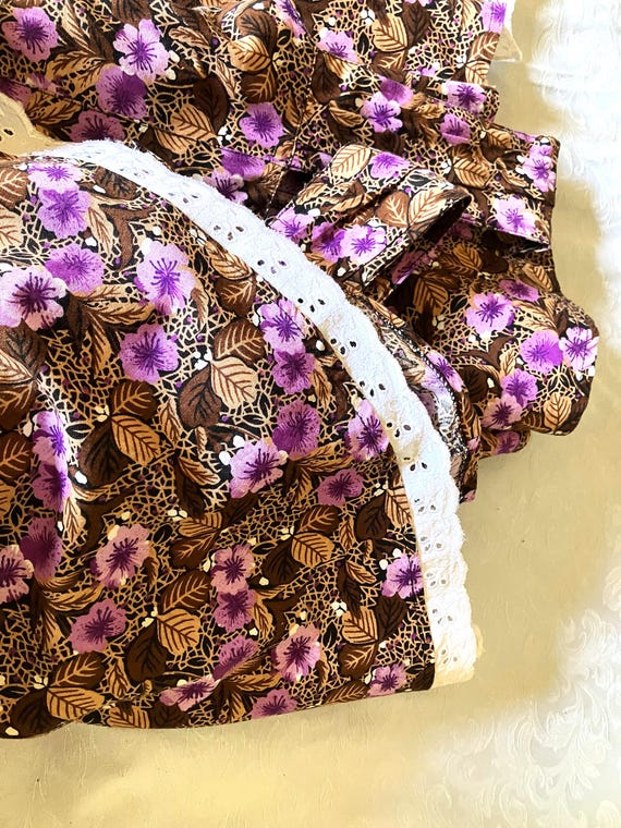 Pretty Front Lacing Floral Patterned Dress in Autumn … - Gem