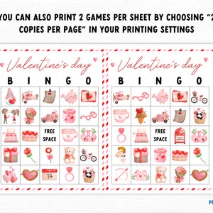 Valentines Day Bingo Cards, Valentines Day Bingo, Valentines Day ...