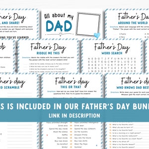 Father's Day Word Search Game, Printable Fathers Day Game, Classroom ...