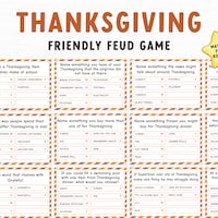 Thanksgiving Scavenger Hunt, Printable Autumn, Game for Kids ...