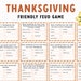 Thanksgiving Taboo Game Cards, Party Game, Printable Thanksgiving ...