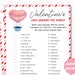 Valentines Day Love Around the World Printable Game, Printable ...