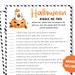 Halloween Riddle Me This Game, Printable Halloween Party Game ...