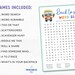 Back to School Games Bundle, Printable Back to School Games, First Day ...
