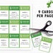St. Patricks Day 5 Second Game Printable, Party Game, Printable St ...