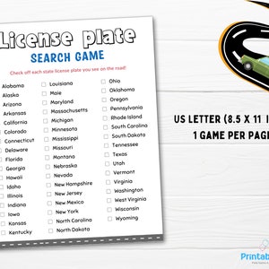 Road Trip Games Bundle, Printable Road Trip Activity Pack, Family Games ...