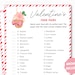 Valentines Day Food Pairs Printable Game, Printable Valentines Day ...