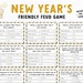 New Years Eve Taboo Game, Family Party Game, Printable New Year Family ...