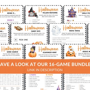 Halloween Word Search Printable, Party Games Printable, Halloween Kids ...