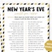 New Years Eve Taboo Game, Family Party Game, Printable New Year Family ...