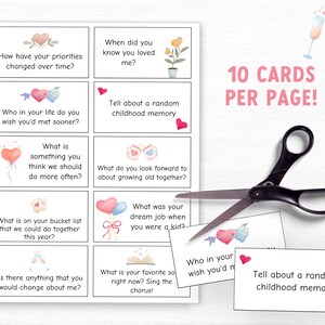 100 Conversation Starters Cards for Couples Couples Question - Etsy