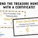 New Years Eve Treasure Hunt Clues for Kids, Holiday Treasure Hunt, Game ...
